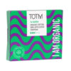 TOTM | Non-Applicator Tampons | Organic Cotton | Biodegradable | TOTM