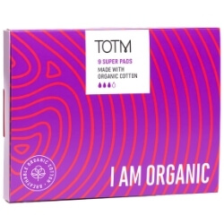 TOTM | Organic Period Pads | 100% Organic Cotton | Plastic-Free | TOTM