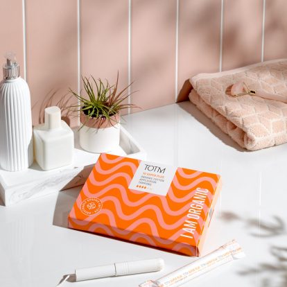 TOTM | Organic Tampons, Pads, Liners & Zero-Waste Menstrual Cups | TOTM