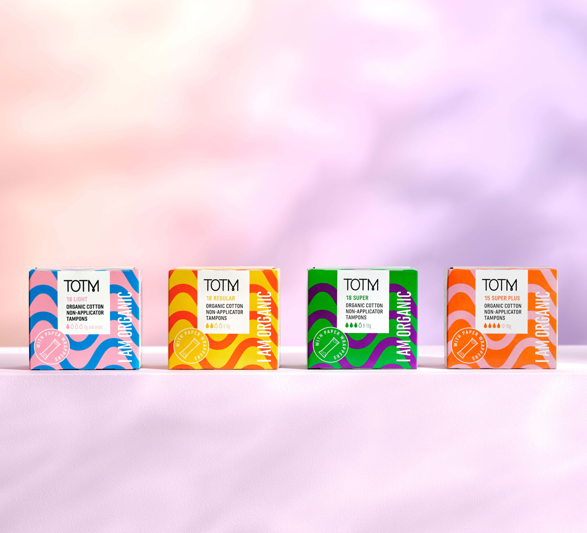Non-Applicator Tampons | Organic Cotton | Biodegradable | TOTM